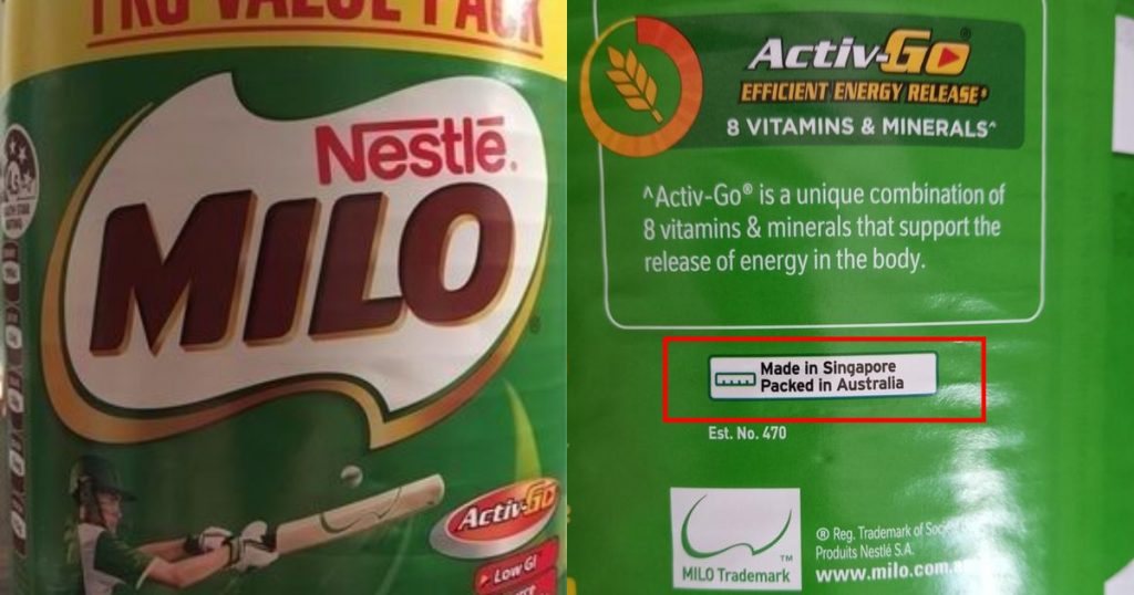 Aussies Complain Made-In-Singapore Milo Tastes Weird and Powdery ...
