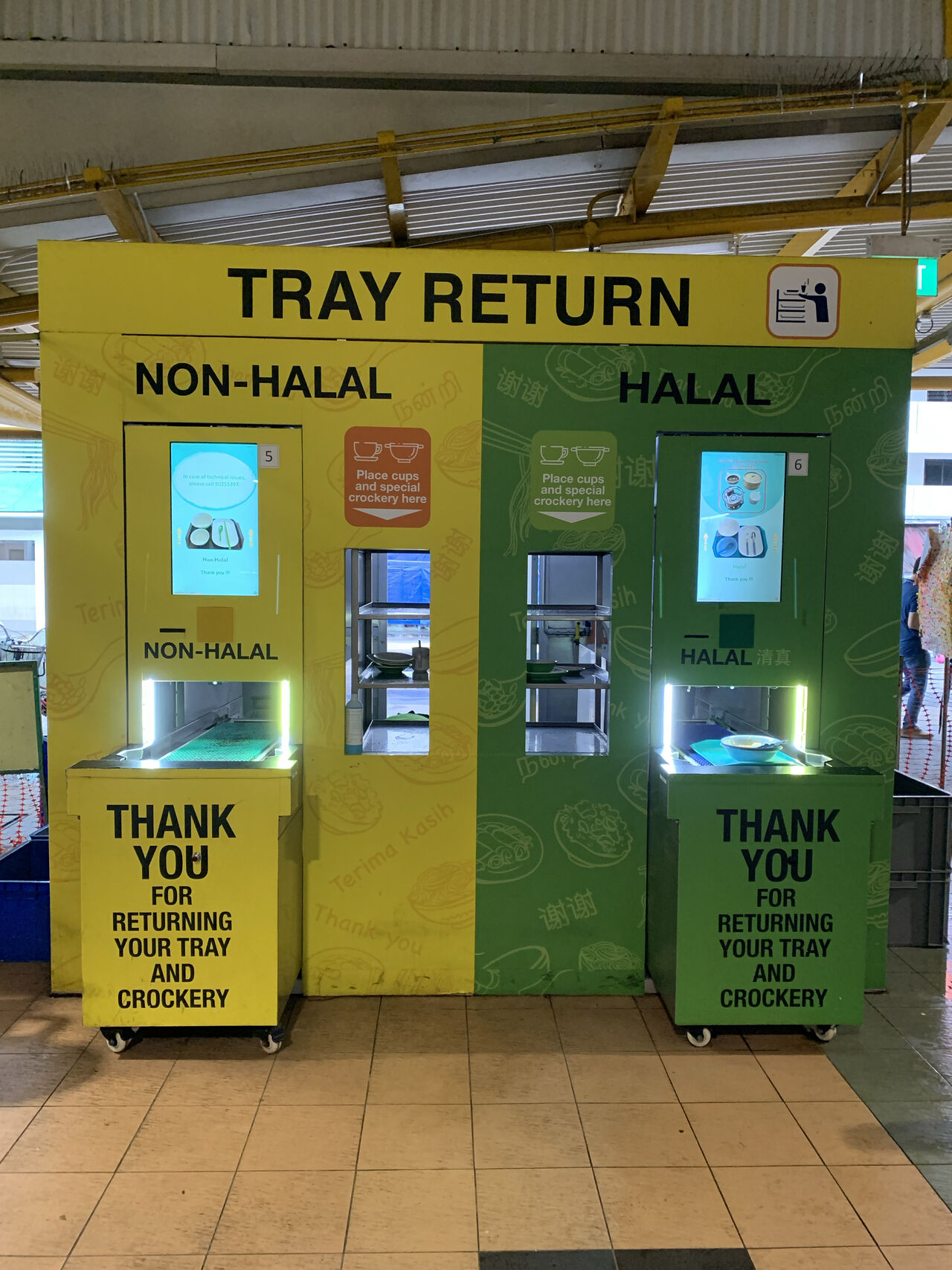 “Automated” Tray Return in Hawker Centres More Low-Tech Than Army ...